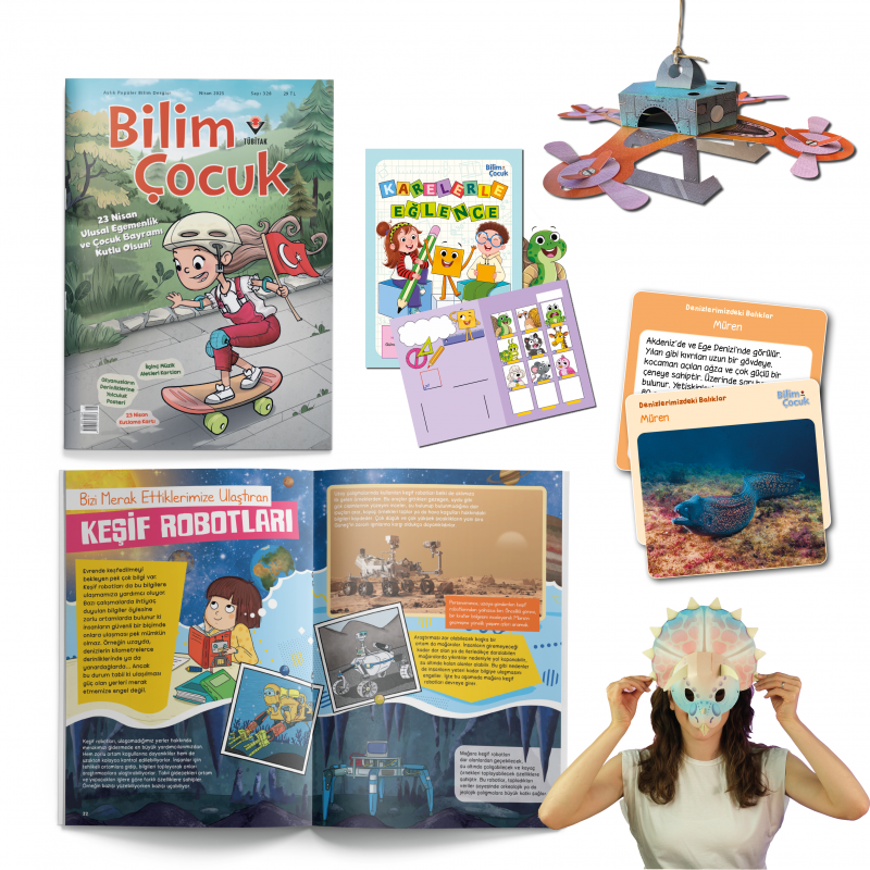 Bilim ve Teknik + Bilim Çocuk + Meraklı Minik