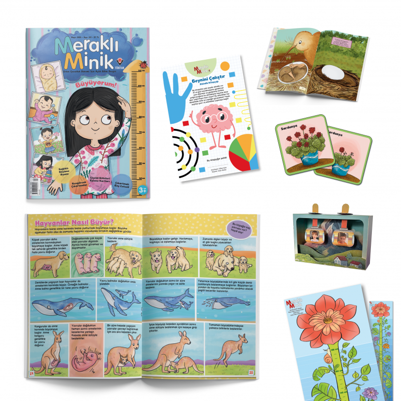 Bilim ve Teknik + Bilim Çocuk + Meraklı Minik